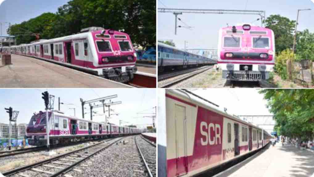 Hyderabad MMTS Suburban Local Train Time Table